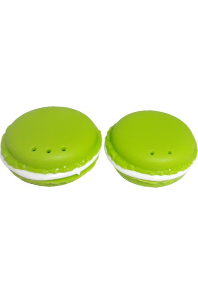 Zemes Design Makaron Tuzluk ve Biberlik Set Yeşil Zemes Design Makaron Tuzluk ve Biberlik Set Yeşil