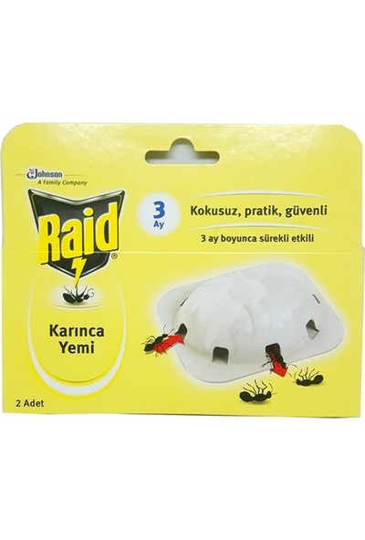 Raid Karınca Yemi 2'li Raid Karınca Yemi 2'li