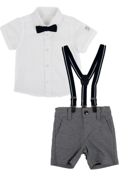 Bebepan Festival Gömlek Askılı Şort Erkek Çocuk Alt Üst Takım Bebepan Festival Gömlek Askılı Şort Erkek Çocuk Alt Üst Takım