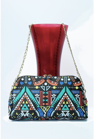 FTC Kadın Zincirli Küçük Portföy ve Omuz Çantası