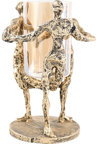 BAZARDA Üç Adam Aksesuar Mumluk