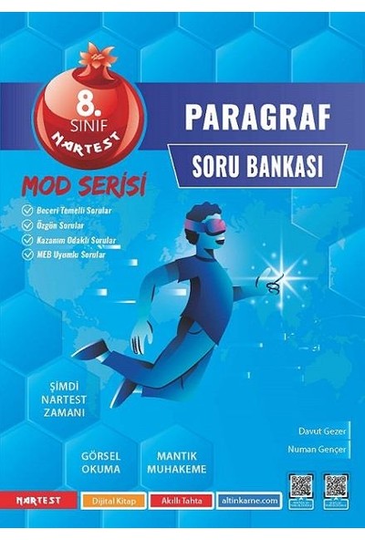 Nartest Yayınevi 8. Sınıf Mod Paragraf Soru Bankası