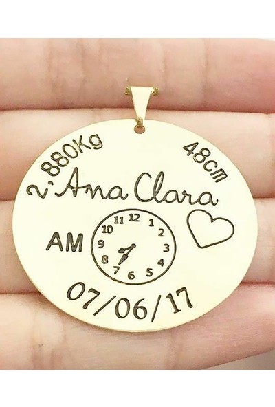 DMN Telkari Silver Bebek Doğum 925 Ayar Gümüş Kolye DMN Telkari Silver Bebek Doğum 925 Ayar Gümüş Kolye
