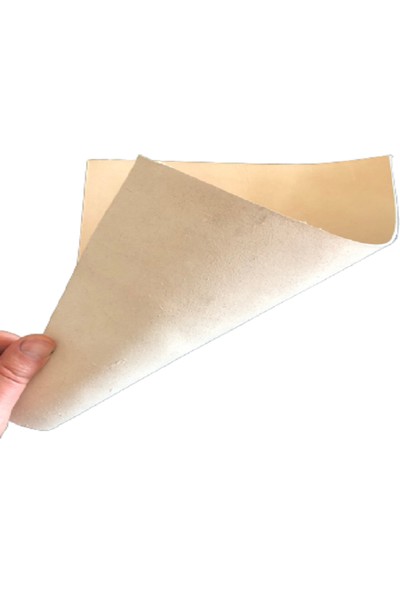 Tannery İrimagzi Vaketa Deri Natural Renk 2mm -2.5 mm A4 Tannery İrimagzi Vaketa Deri Natural Renk 2mm -2.5 mm A4