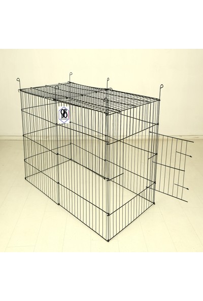 Orbo Köpek/kedi Çiti Kafesi 120CM.X60CMX60CM- * I Tip* Oyun Eğitim Alanı 8 Parça Panel Orbo Köpek/kedi Çiti Kafesi 120CM.X60CMX60CM- * I Tip* Oyun Eğitim Alanı 8 Parça Panel