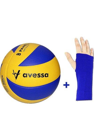 Avessa Voleybol Topu 8 Panel Mavi VL400 - Voleybol Kolluğu