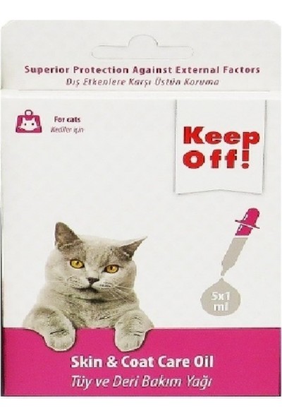 Keep Off Kedi Ense Damla 5X1ML Keep Off Kedi Ense Damla 5X1ML