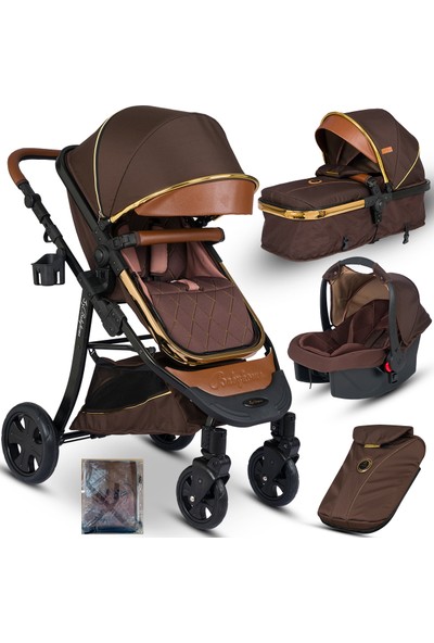 Baby Home 985 Rider Elit Çift Yönlü 6 in 1 Travel Sistem Bebek Arabası Baby Home 985 Rider Elit Çift Yönlü 6 in 1 Travel Sistem Bebek Arabası
