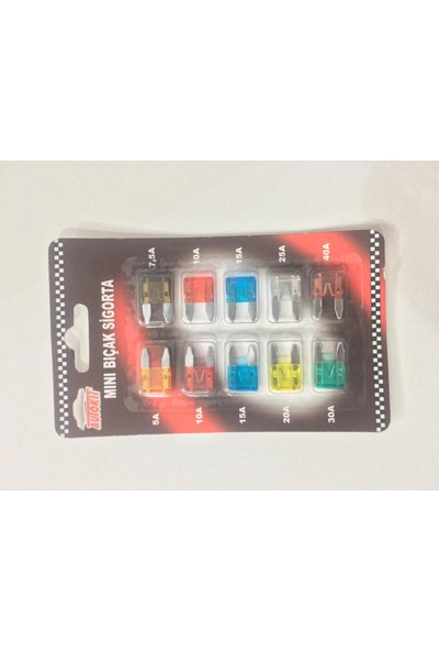 Autokit Mini Bıçak Sigorta Autokit Mini Bıçak Sigorta