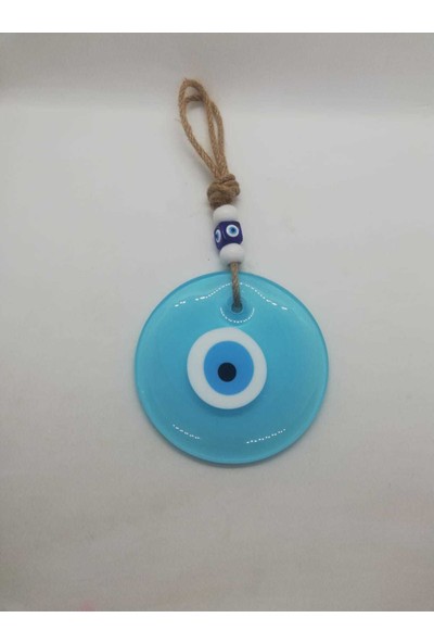 Denizin Ufku Nazarlıklı El Yapımı Dökme Cam Duvar Süsü 14X14CM Denizin Ufku Nazarlıklı El Yapımı Dökme Cam Duvar Süsü 14X14CM