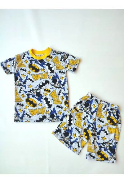 Babe Tekstil Batman Baskılı Çocuk 2'li Takım Babe Tekstil Batman Baskılı Çocuk 2'li Takım