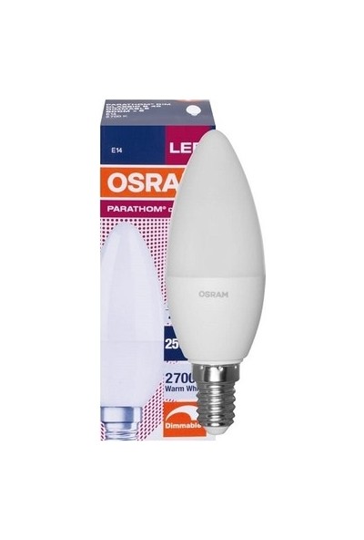 Osram Parathome 4,9W E14 2700K Sarı Işık Dimmable 10 Adet Osram Parathome 4,9W E14 2700K Sarı Işık Dimmable 10 Adet