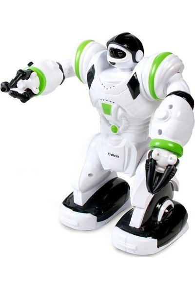 Calvin Oyuncak Robot Sesli Işıklı Hareketli Oyuncak Yürüyen Robot Calvin Oyuncak Robot Sesli Işıklı Hareketli Oyuncak Yürüyen Robot