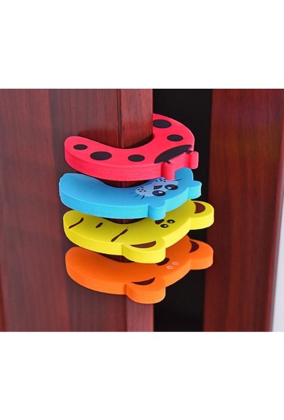 Çocuk Koruyucu Kapı Stoperi 4 Lü Set