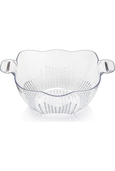 Akrilik Şeffaf Apple Süzgeç