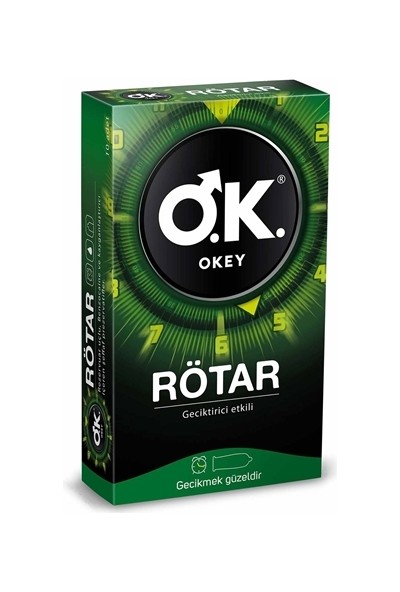 Okey Rötar Prezervatif 10'lu