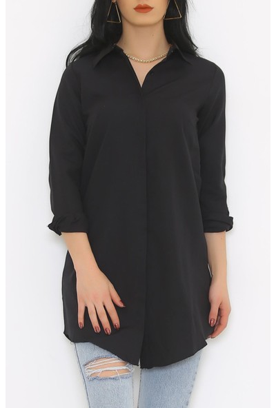 Maysolasta Tunik Gömlek Siyah 2734.222.