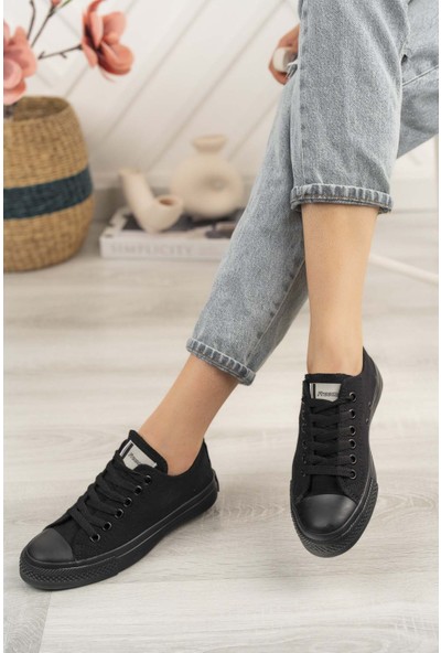 Freemax Kadın Hafif Keten Esnek Taban Spor Sneaker Ayakkabı FREEMAX.4100 Siyah Siyah Freemax Kadın Hafif Keten Esnek Taban Spor Sneaker Ayakkabı FREEMAX.4100 Siyah Siyah