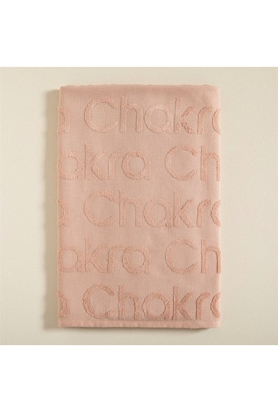 Chakra Monogram Plaj Havlusu 100 x 180 cm Koyu Somon Chakra Monogram Plaj Havlusu 100 x 180 cm Koyu Somon