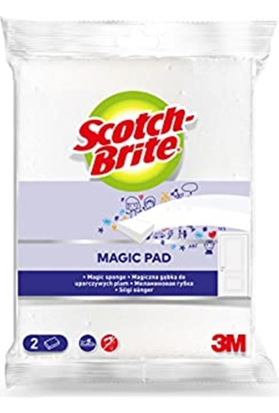 Scotch Brite Silgi Sünger 2'li Scotch Brite Silgi Sünger 2'li