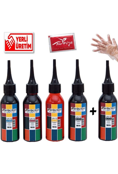 Perfection Brother BTD60BK BT5000CMY Uyumlu Mürekkep Seti̇ 5 x 100 ml Perfection Brother BTD60BK BT5000CMY Uyumlu Mürekkep Seti̇ 5 x 100 ml