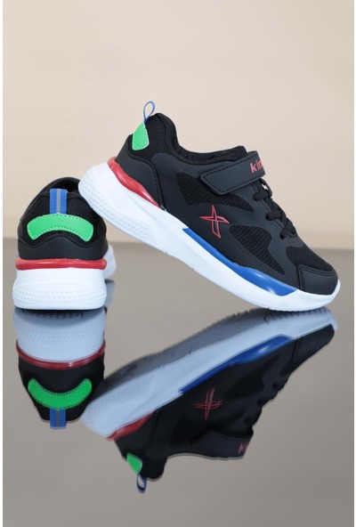 Kinetix Kidessa 1273-FELIX Anatomik Taban Unisex Çocuk Spor Ayakkabı - NKT01273-SIYAH Kırmızı-31 Kinetix Kidessa 1273-FELIX Anatomik Taban Unisex Çocuk Spor Ayakkabı - NKT01273-SIYAH Kırmızı-31