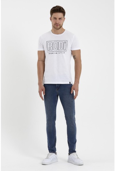 Rodi Erkek Jean Pantolon Super Skınny Destrolu Tıger 023_1 RD22YE011460