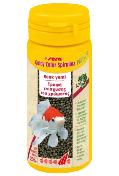 Sera Goldy Color Spirulina Nature – 50 ml Sera Goldy Color Spirulina Nature – 50 ml