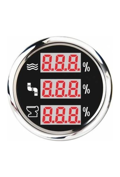 Hızmar Karavan Seviye Göstergesi - Dünyada Tek Özel Tasarım - Su - Gri Su - Pis Su Seviye Göstergesi