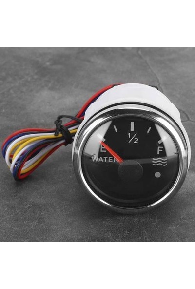 Hızmar Su Seviye Göstergesi Siyah - Alarm Işıklı - Alarm Mod - Karavan & Tekne Hızmar Su Seviye Göstergesi Siyah - Alarm Işıklı - Alarm Mod - Karavan & Tekne