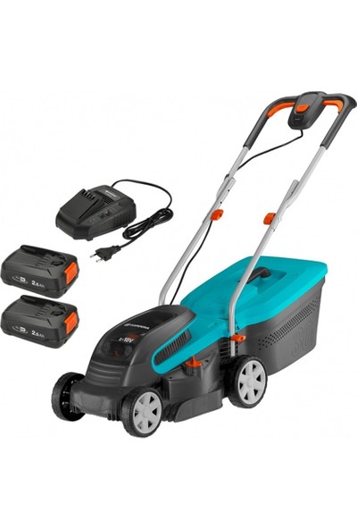 Gardena 14621 Akülü Çim Biçme Makinesi Powermax 32/36V P4A Gardena 14621 Akülü Çim Biçme Makinesi Powermax 32/36V P4A