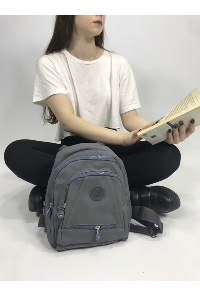 Valioso Butik Çok Bölmeli Sırt Çantası