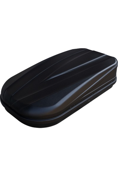 Kraftx Deluxe M 400 Litre Araç Üstü Portbagaj Siyah