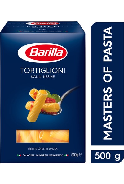 Barilla Kalın Kesme Makarna 500 gr x 9'lu