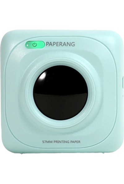 Paperang P1 Pocket Kablosuz Bluetooth 4.0 Fotoğraf Etiket Yazıcısı 1 Loll Paper Green( Yurt Dışından )
