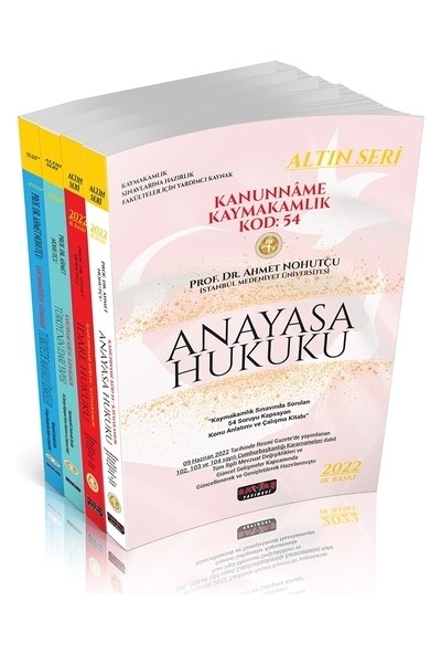 Savaş Yayınevi Kanunname Kaymakamlık Kod: 54 Savaş Yayınevi Kanunname Kaymakamlık Kod: 54