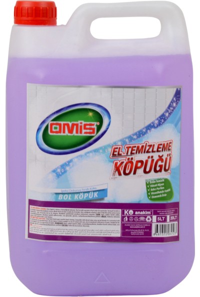 Omis El Temizleme Köpüğü 5 Litre