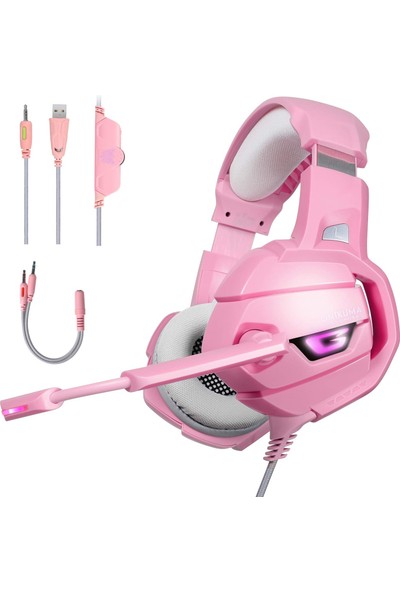 K5 Profosyonelmikrofonlu Ayarlanabilir Oyuncu Kulaklığı