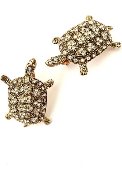 Sofias Zoo Kristal Kaplumbağa Küpe