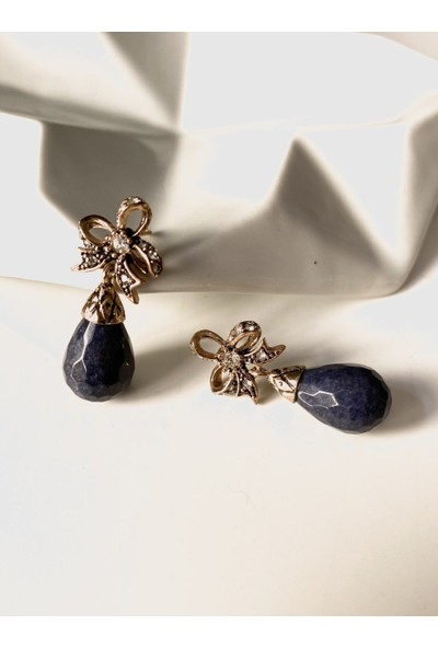 Sofias Zoo Kim Lacivert Küpe