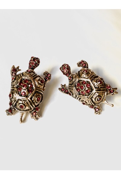 Sofias Zoo Kırmızı Su Kaplumbağası Küpe Sofias Zoo Kırmızı Su Kaplumbağası Küpe