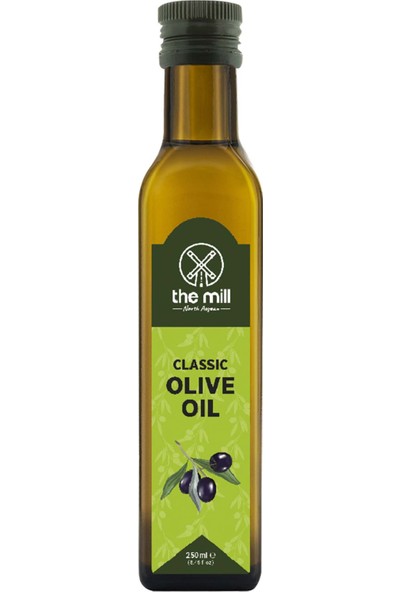 The Mill Riviera Zeytinyağı 250 ml Cam Şişe - Kuzey Ege Bölgesi'nden - Pişirme ve Kızartmaya Uygun - Daha İyi Lezzet İçin Rafine Zeytinyağı ve %100 Natürel Sızma Zeytinyağının Karışımı - Vegan The Mill Riviera Zeytinyağı 250 ml Cam Şişe - Kuzey Ege Bölgesi'nden - Pişirme ve Kızartmaya Uygun - Daha İyi Lezzet İçin Rafine Zeytinyağı ve %100 Natürel Sızma Zeytinyağının Karışımı - Vegan
