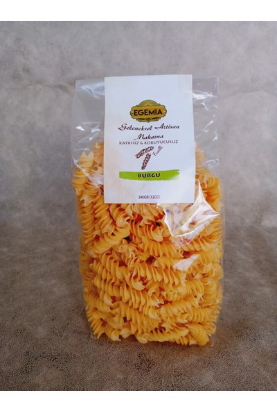 Egemia Sade Burgu MAKARNA340GR Egemia Sade Burgu MAKARNA340GR