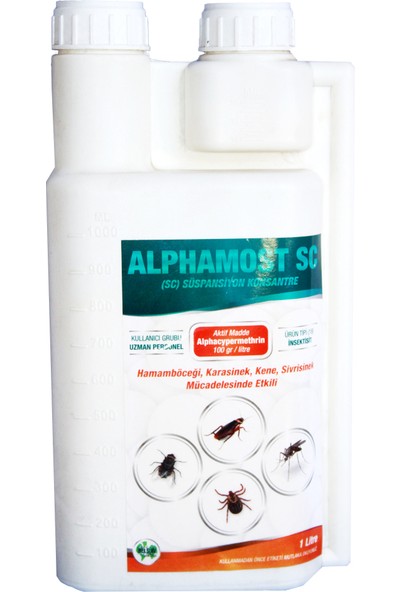 Alphamost 1 Lt Genel Haşere Ilacı Alphamost 1 Lt Genel Haşere Ilacı