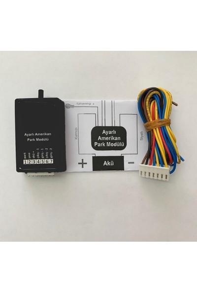 Akın Otomotiv Ayarlı Amerikan Park Modülü Tüm Araçlara Uygun 12V Sigortalı Akın Otomotiv Ayarlı Amerikan Park Modülü Tüm Araçlara Uygun 12V Sigortalı