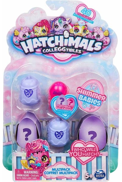 Hatchimals Colleggtibles Pırıltılı Bebekler 4'lü Paket Hatchimals Colleggtibles Pırıltılı Bebekler 4'lü Paket