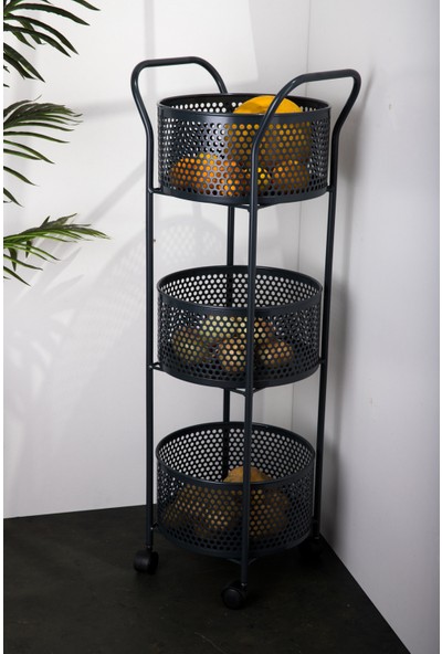 qzey 81 3 Katlı Mutfak ve Banyo Organizer qzey 81 3 Katlı Mutfak ve Banyo Organizer