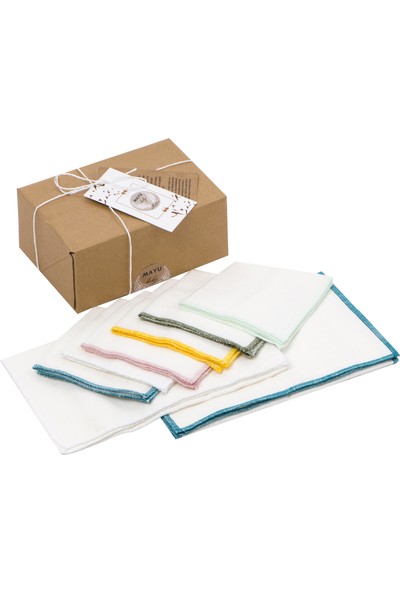Mayu Baby Collection Müslin Omuz Örtüsü ve Müslin Ağız Mendil Seti, Yenidoğan Seti 25 x 55 cm Mayu Baby Collection Müslin Omuz Örtüsü ve Müslin Ağız Mendil Seti, Yenidoğan Seti 25 x 55 cm