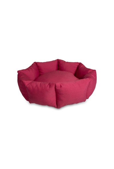 Mita Juliet Duck Antialerjik Evcil Hayvan Yatağı Bordo-Small