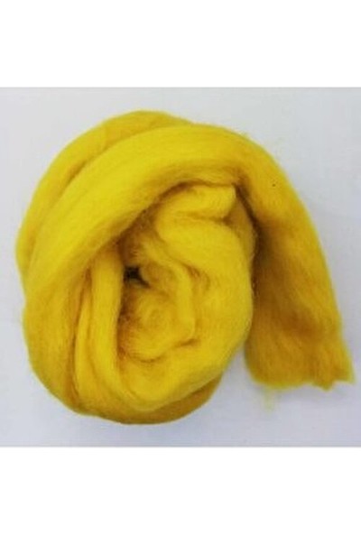 Uğurlu Tasarım Sarı Yün Keçe 50 Gram Uğurlu Tasarım Sarı Yün Keçe 50 Gram